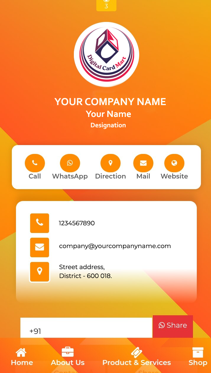 Digital Card Mart || Digital Visiting Card Online || Business Card ...